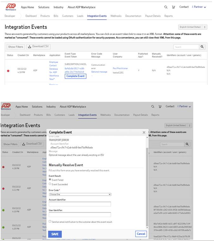 ADP Developer Resources