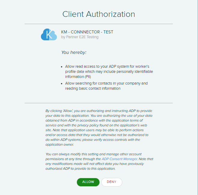 ADP Developer Resources